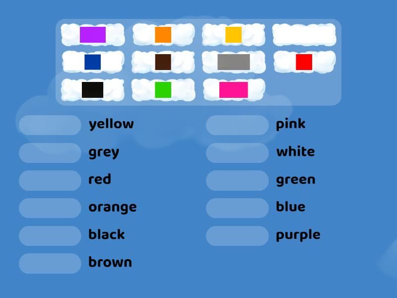 Colours - Match up