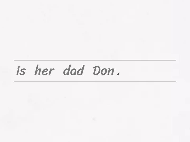 Substep 2.1 - Unjumble