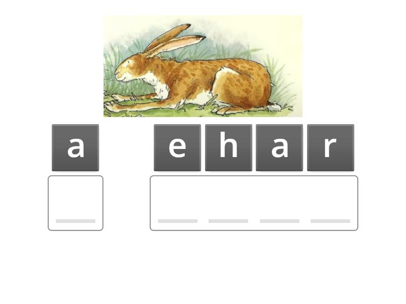 P1 Guess How Much I Love You - Anagram