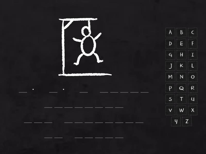 El ataque a Washington DC - Hangman