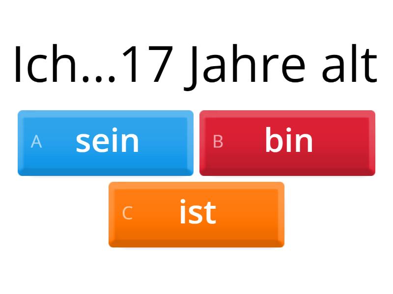 Sein - Quiz