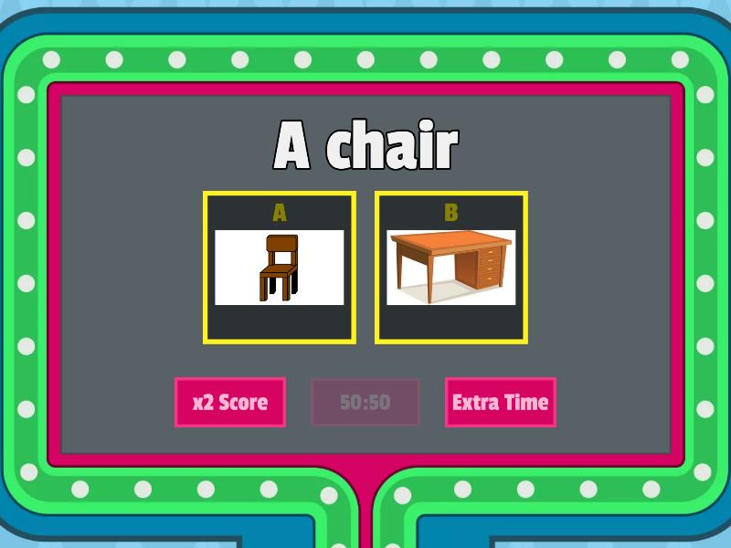 What can we see in the classroom？ - Game show de TV