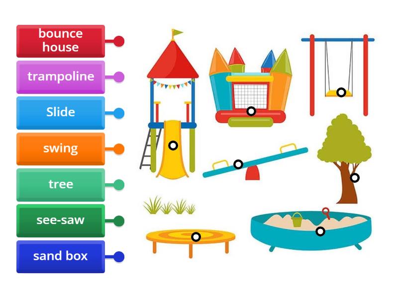 Unit 2 - the playground - Labelled diagram