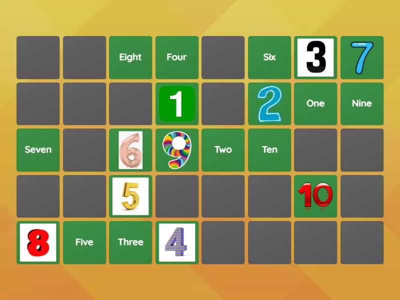 Kids 6! Numbers from 1 to 90 memory game! - Matching pairs