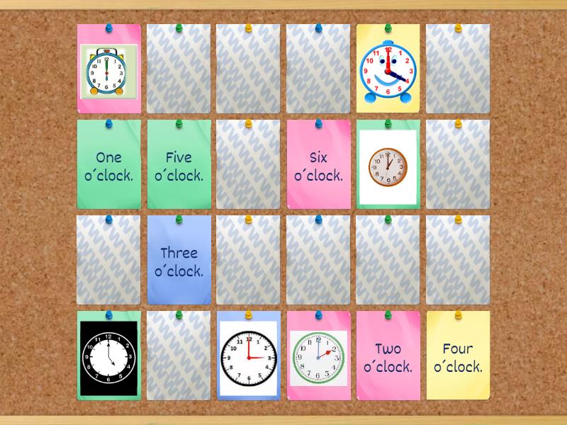 O´clock - Matching pairs