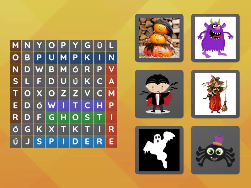 DE HALLOWEEN - Sopa de letras