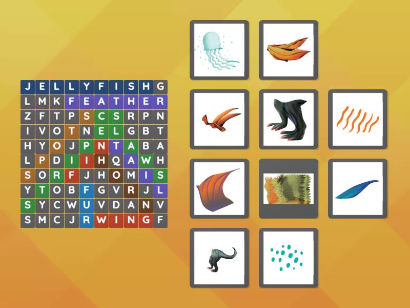 Jurassic world - Wordsearch