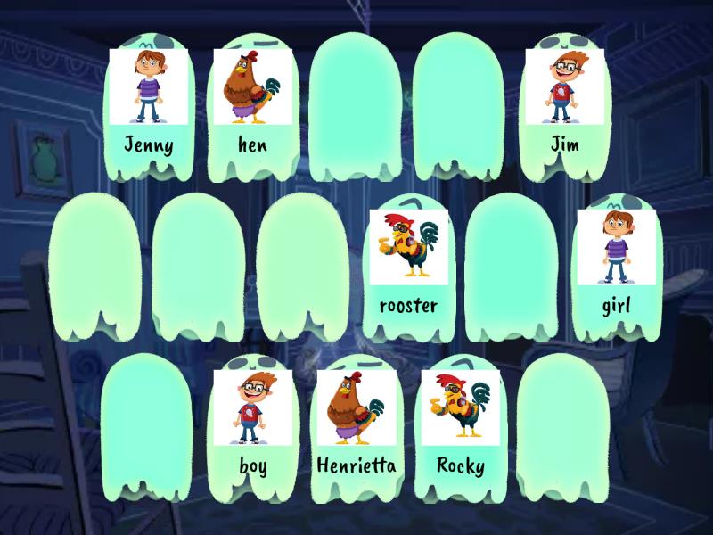 Power Up Hello Unit Characters - Matching pairs