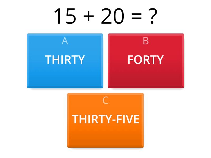 Math (1-50: game review) - Quiz