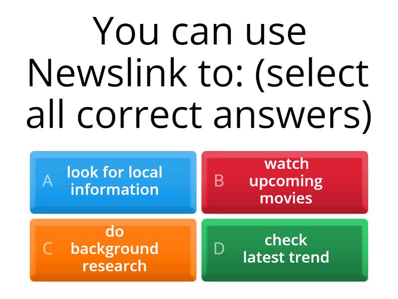 4 Accessing And Navigating E Resources Quiz