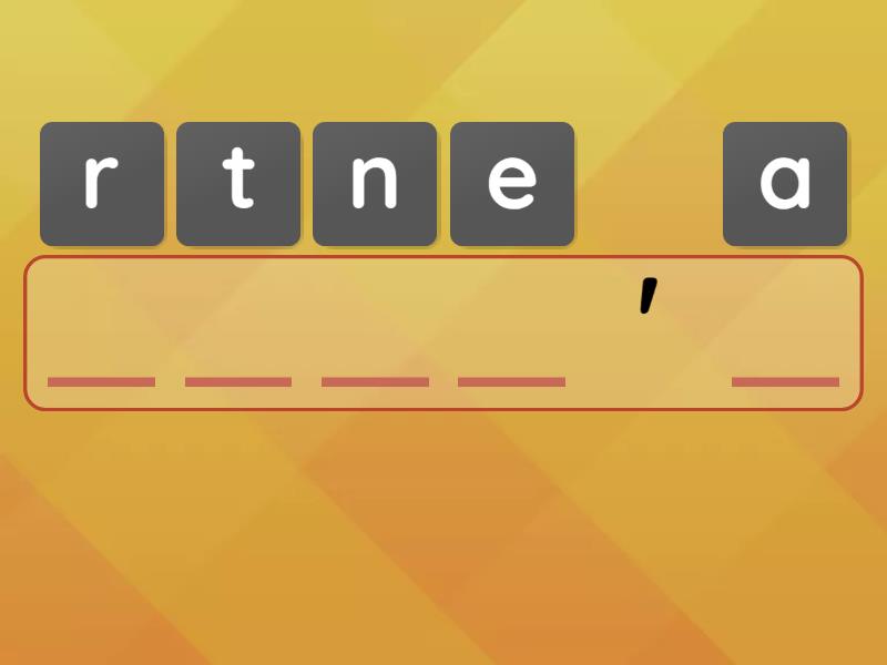 Grammar - Contractions - Anagrama