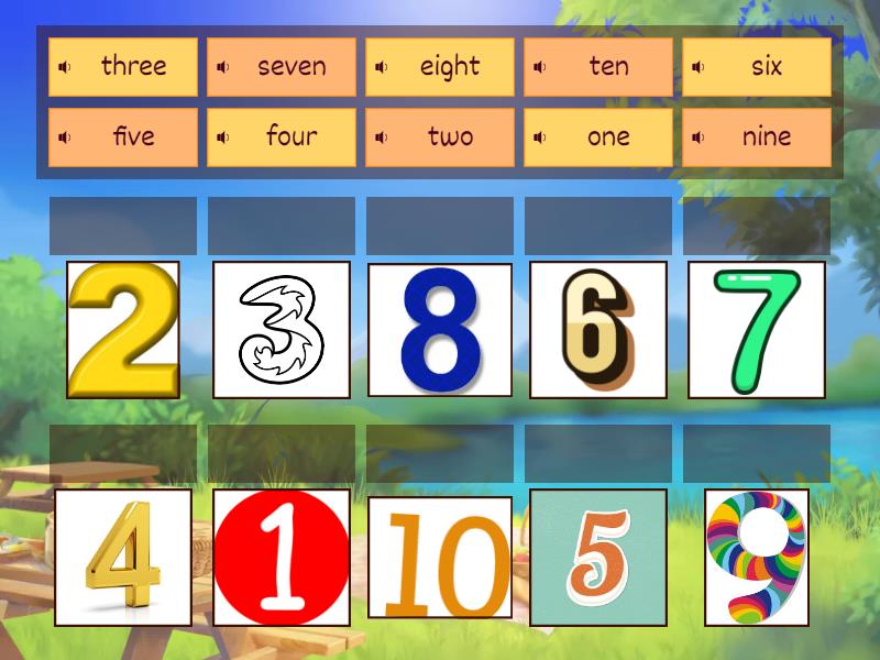 numbers - Match up