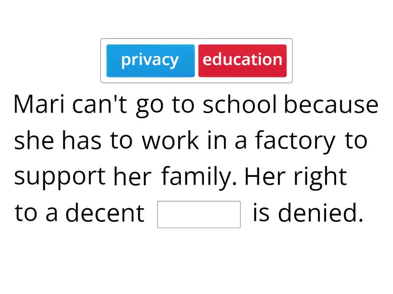 U5 W1: Reviewing the key words and phrases - Complete the sentence
