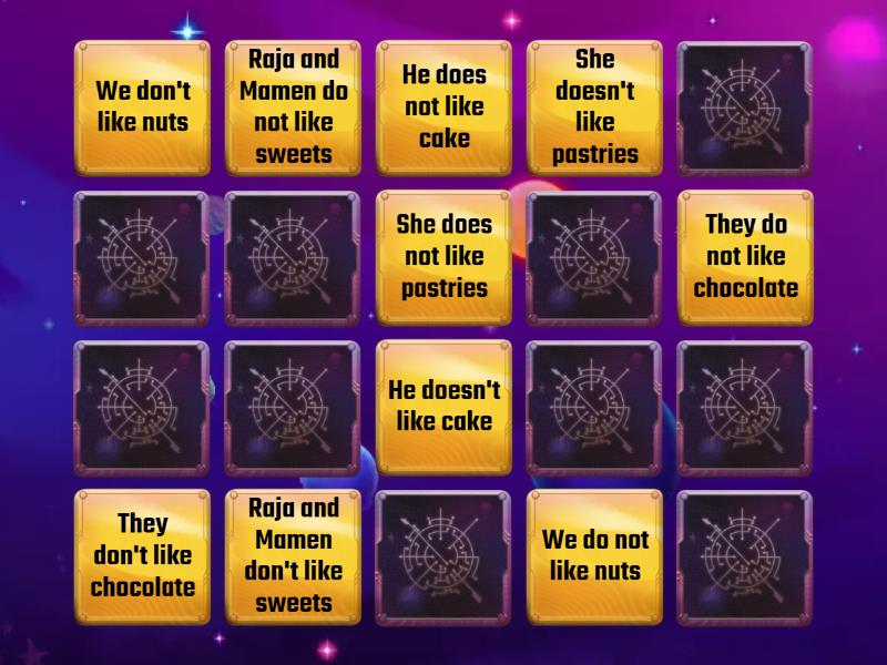 Celebrations - Matching pairs