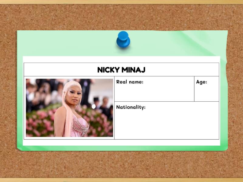 Do you know these famous people? - Flash cards