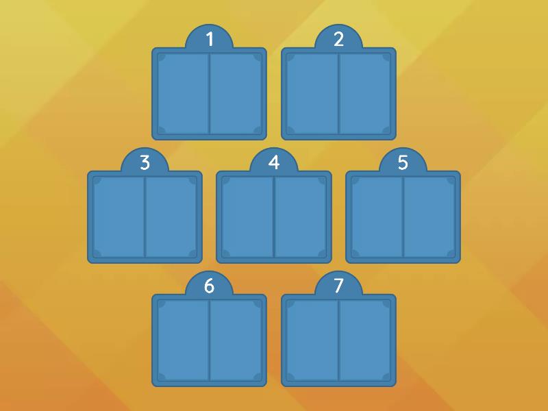 Subject pronoun boxes - Open the box