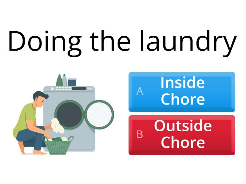 ESL50 inside chores / outside chores - - Quiz