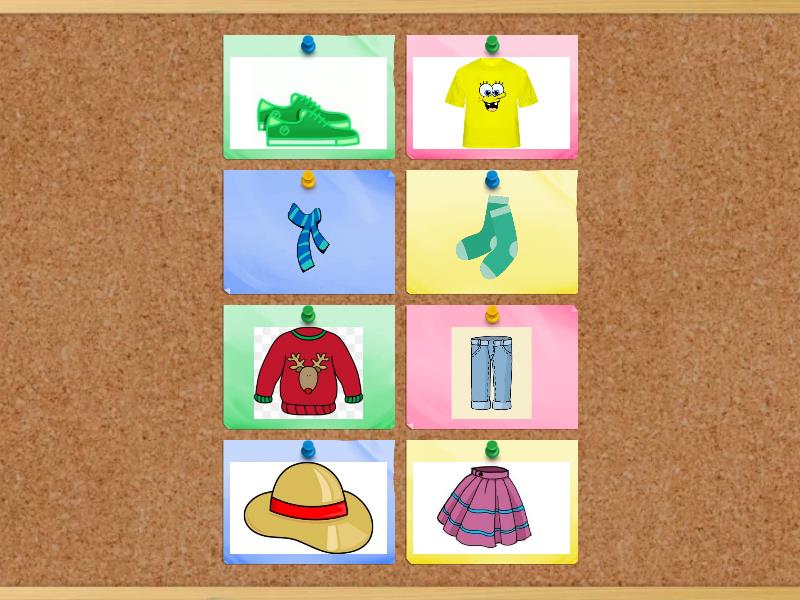 CLOTHES - Flip tiles