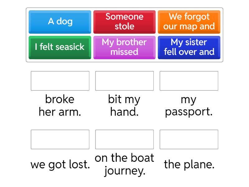 Match the beginnings of the sentences with the endings. - Match up