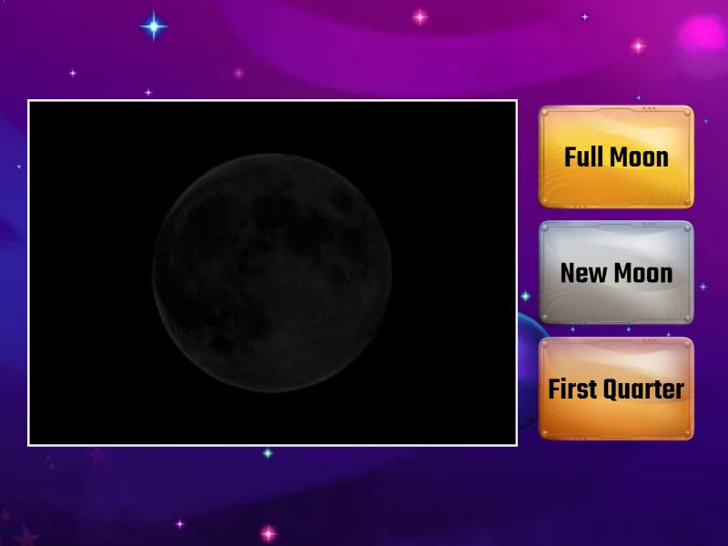Science 3: Phases of the Moon - Quiz