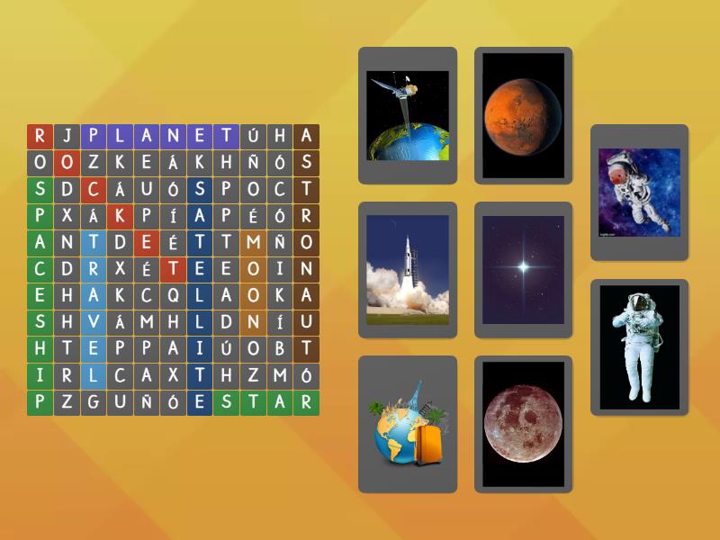 Space - Sopa de letras