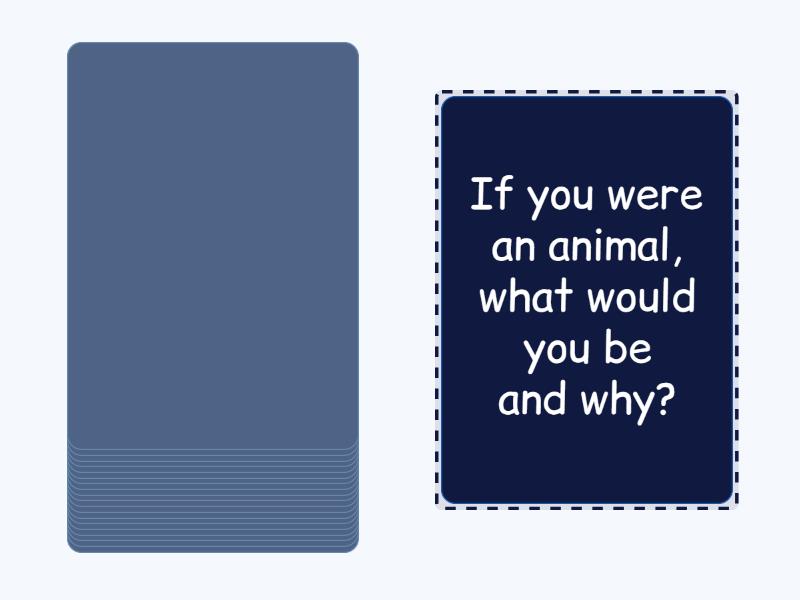 Get to Know You - Speaking cards