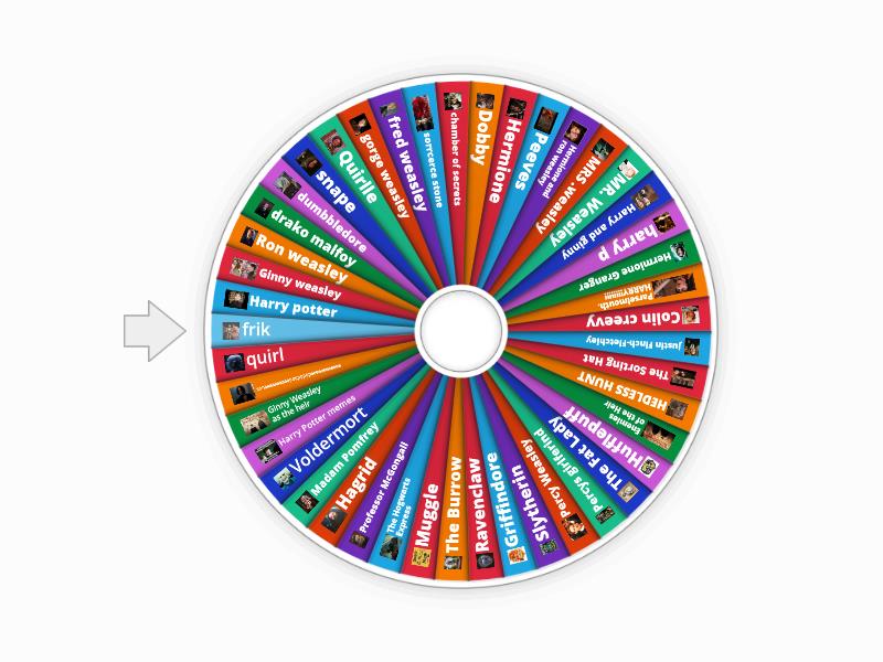 Harry Potter - Spin the wheel