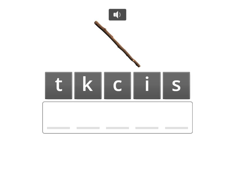 U3 - Lesson 4 (Camouflage) - Anagram