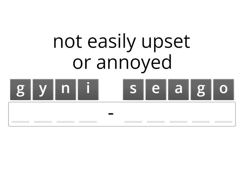 Focus 3 U1 Wordstore 1C - Anagram