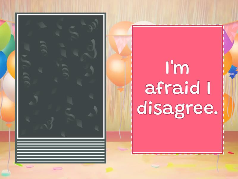 2B2 AGREE-disagree cards - Speaking cards