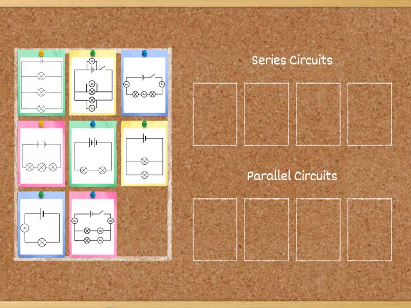 Sorting Series and Parallel Circuits - Group sort
