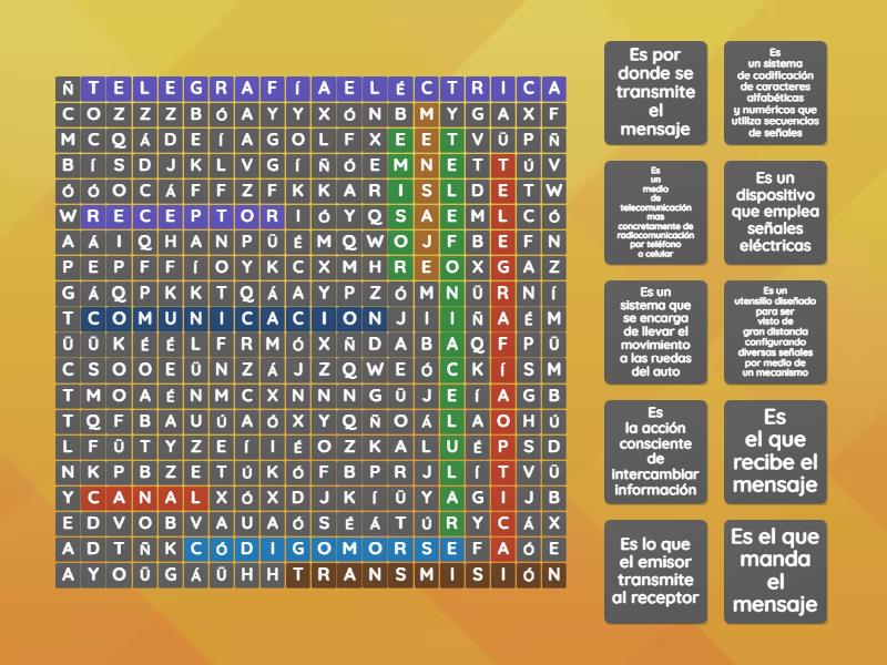 Tecnologia - Sopa de letras