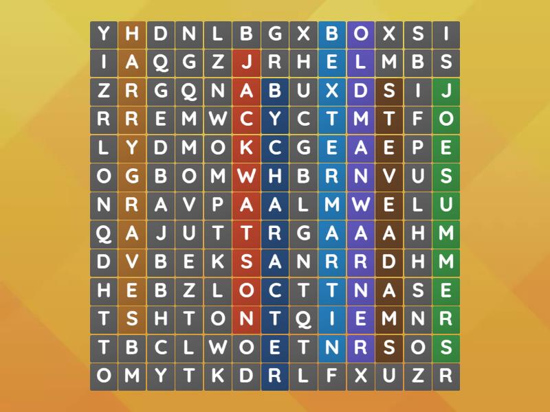 the lottery - Wordsearch