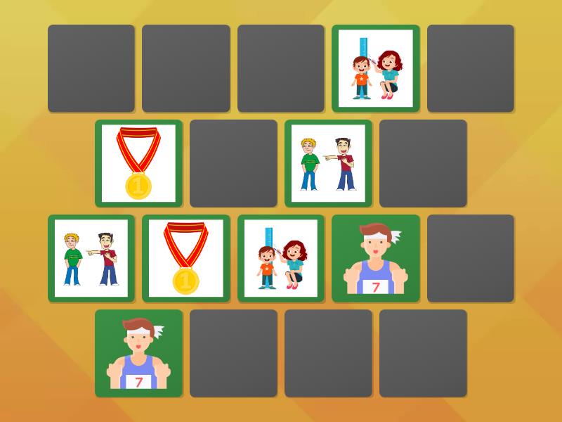 games - Matching pairs