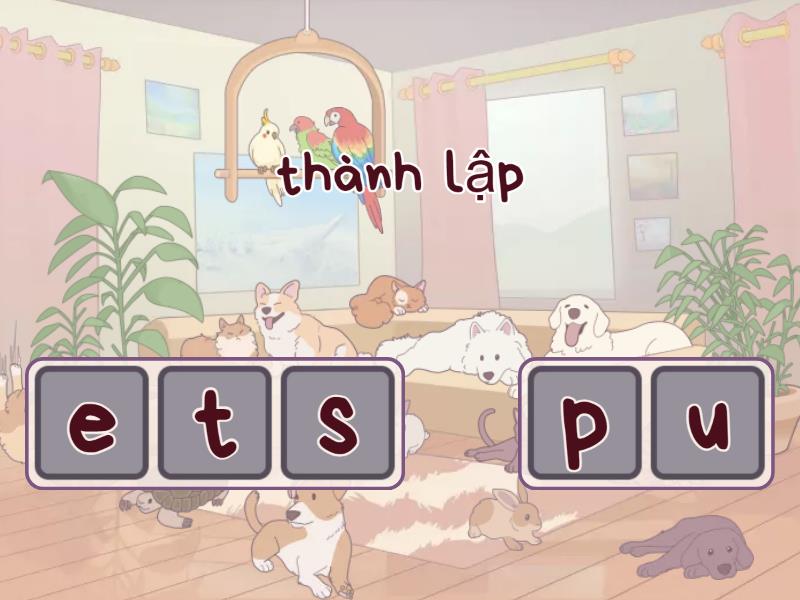 7. Phrasal verbs,prepositional phrases and Word patterns - Anagram