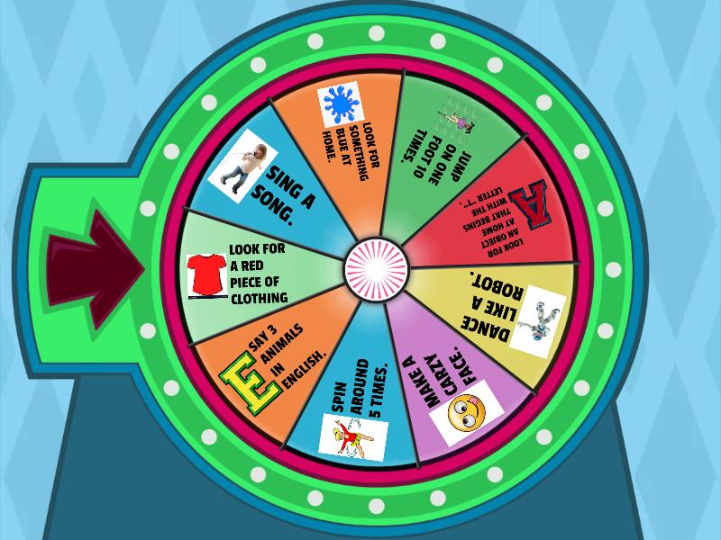 SIMON SAYS.. - Spin the wheel