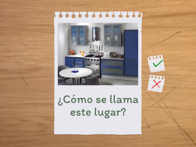 PARTES DE LA CASA - Tarjetas - Flash cards