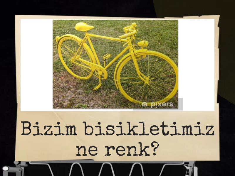 Ne renk? - Flash cards