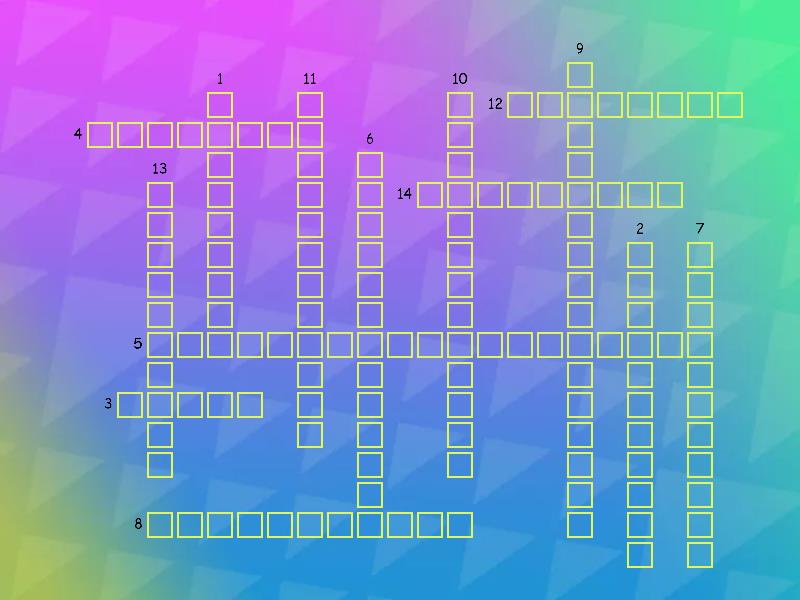 TRABAJO EN EQUIPO. - Crucigrama