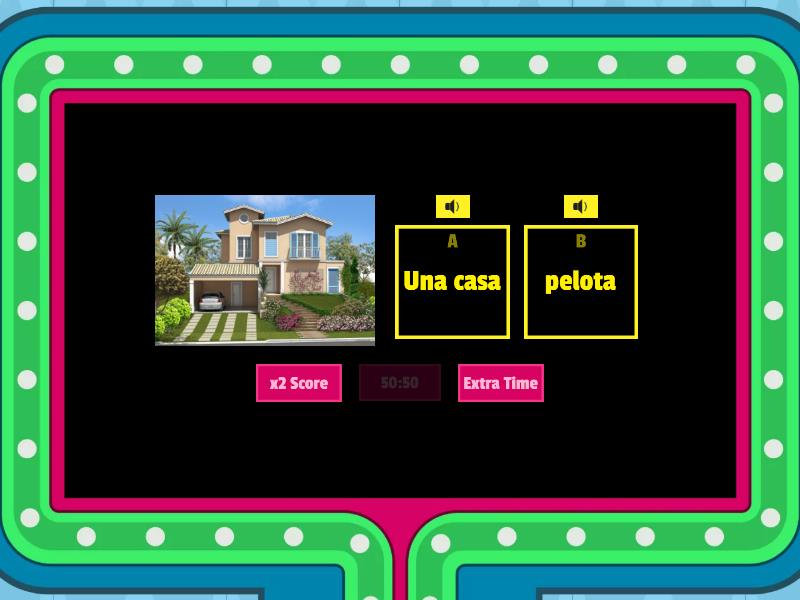 La casa 1- Español, About International Education - Gameshow quiz