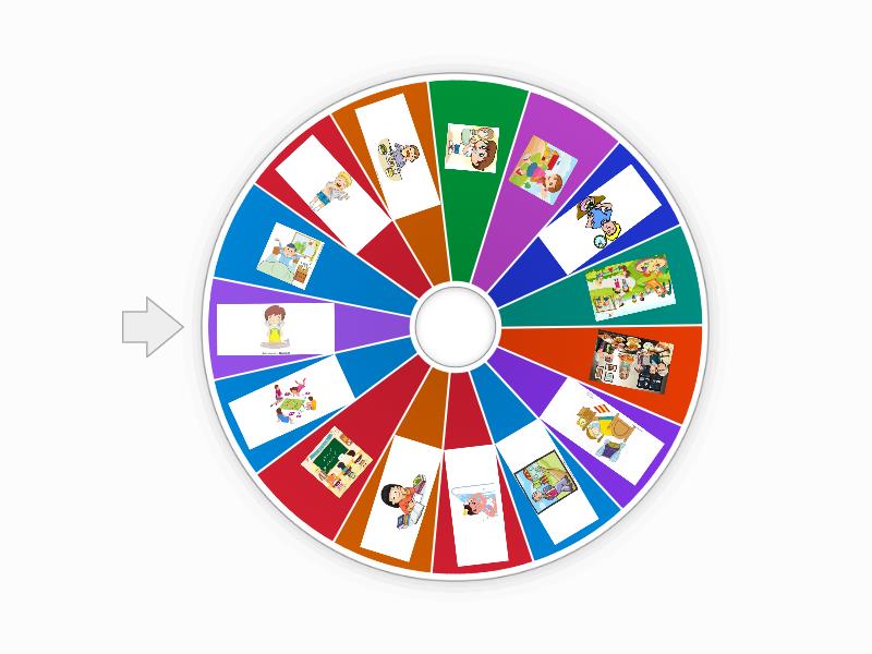 My day - RULETA - Spin the wheel