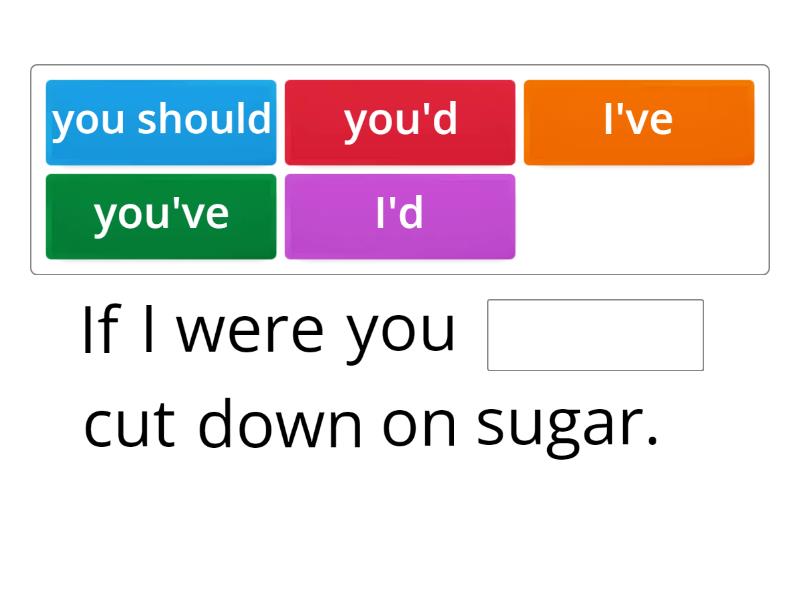 unreal conditionals - Complete a frase