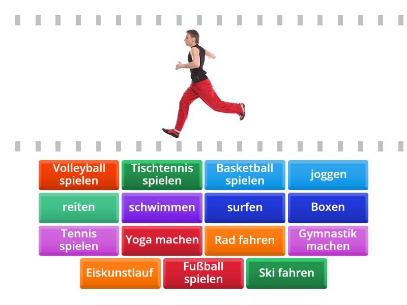 Sportarten 2 - Find the match