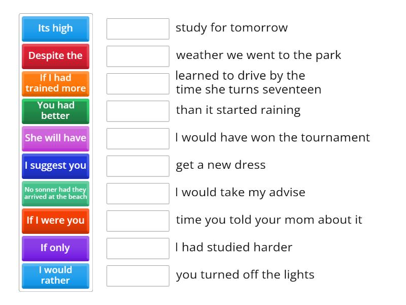 CAE APRIL STRUCTURES - Match up