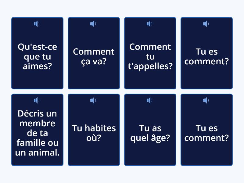 Conversation - Flip tiles