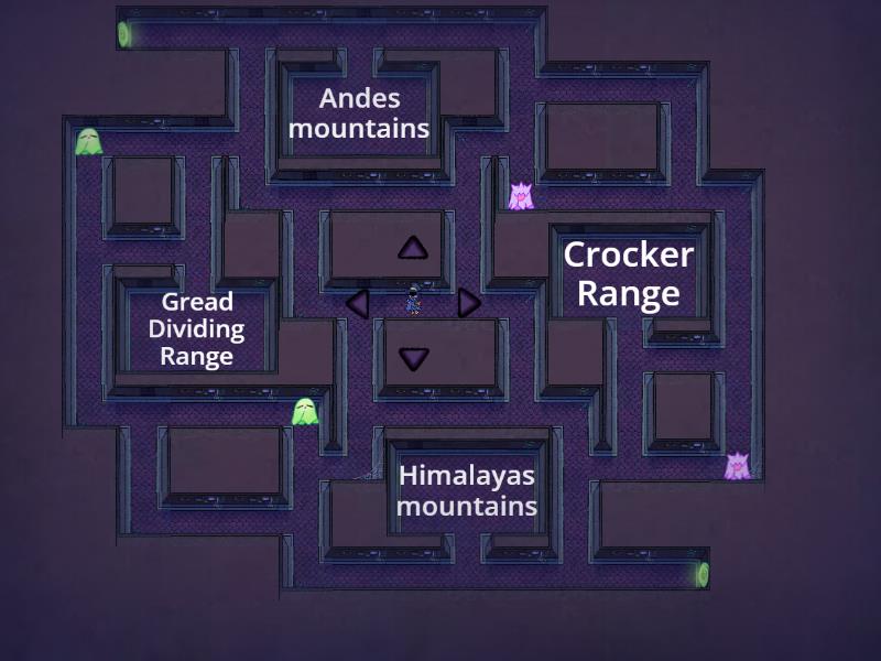 Geography - Maze chase