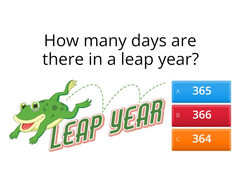 Leap Year - Quiz