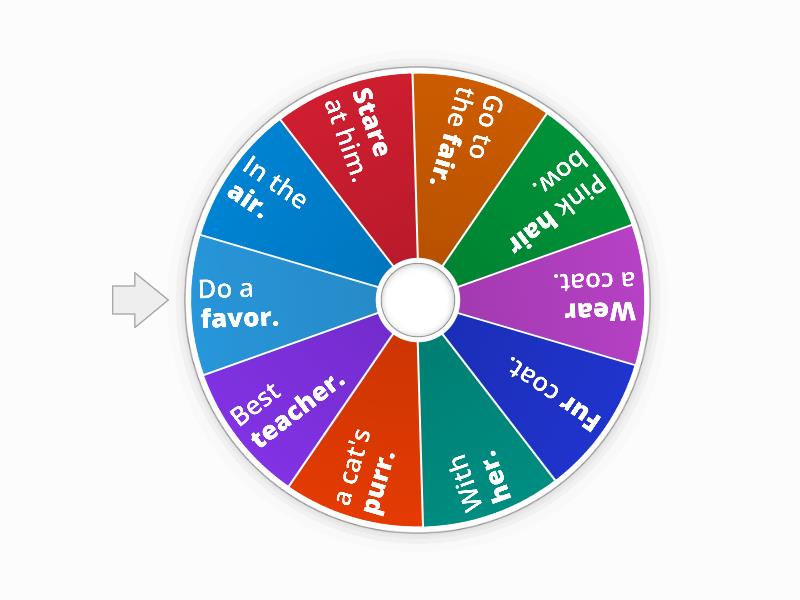 Final /R/ Phrase 1-10 - Random wheel