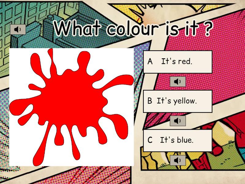 Gar - Colors of the Shapes - Quiz