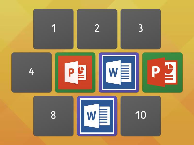 SOFTWARE - Matching pairs